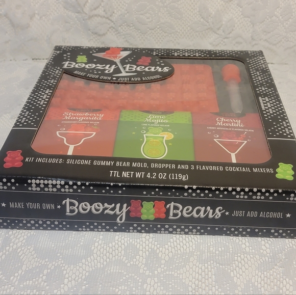 Boozy Bear | Kitchen | Nib Boozy Bears Gummy Bears Make Your Own Kit ...